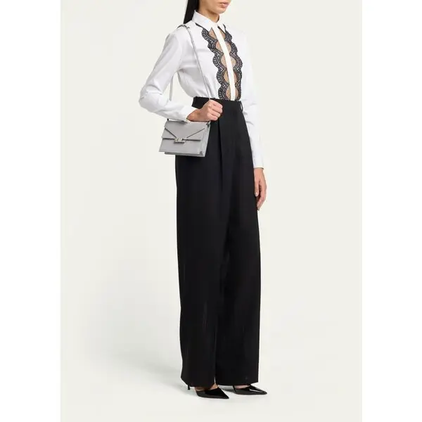 TOM FORD Mini Suede T-clasp Shoulder Bag