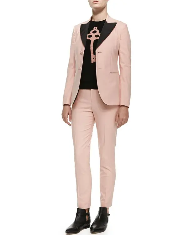 Proenza Schouler Cindle Chrysanthemum Jacquard Vest
