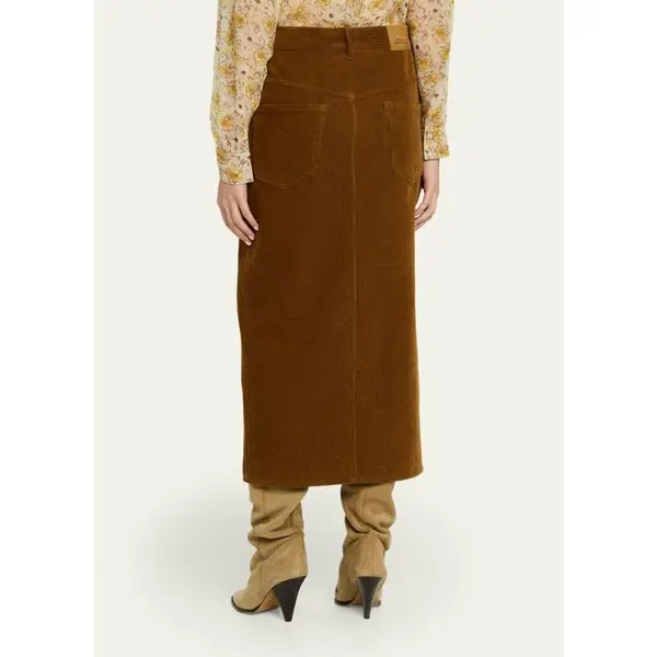 Isabel Marant Étoile Odalie Corduroy Midi Skirt