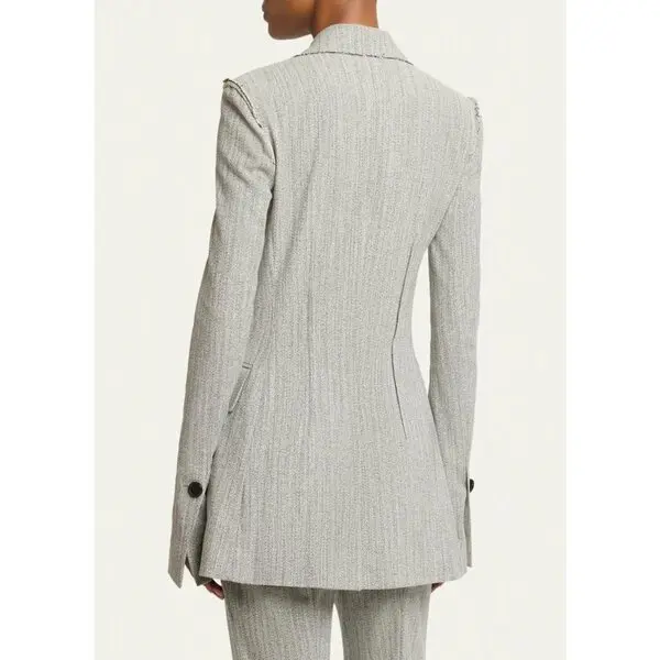 Proenza Schouler Lorenza Deconstructed Static Suiting Jacket