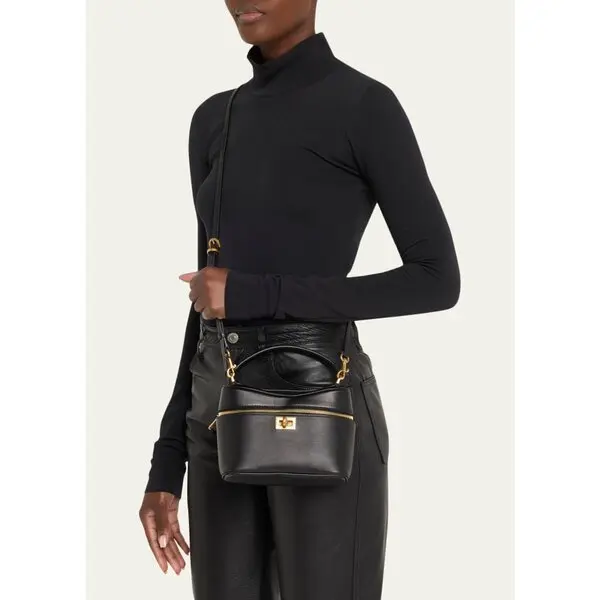 Balenciaga Rodeo Leather Vanity Top-handle Bag