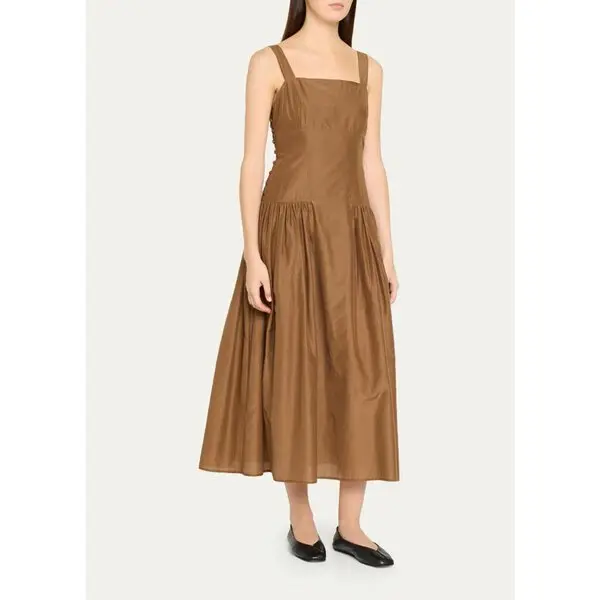 FRAME The Garden Midi Dress