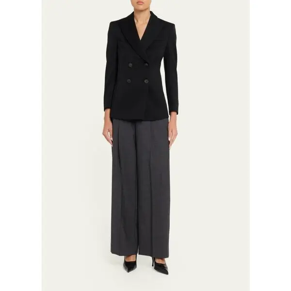 Giorgio Armani Double-breasted Slim Wool Blazer