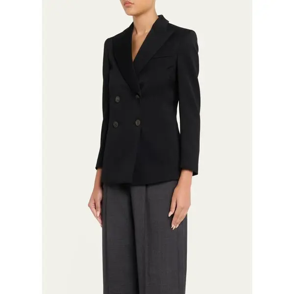 Giorgio Armani Double-breasted Slim Wool Blazer
