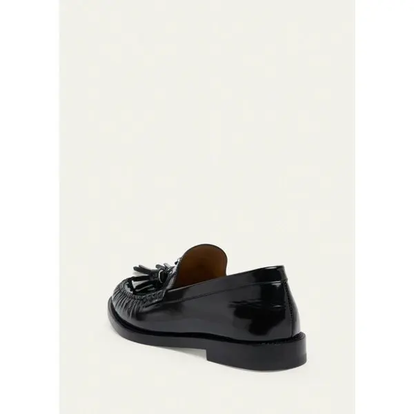 CHRISTIAN LOUBOUTIN Orlando Leather Tassel Penny Loafers