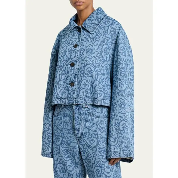 Dries Van Noten Vondero Denim Jacket - Blue