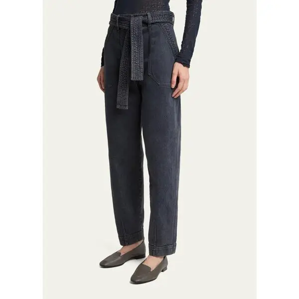 Giorgio Armani Tapered Stretch Denim Jeans