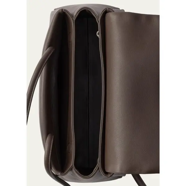 Prada Leather & Re-nylon Flap Shoulder Bag