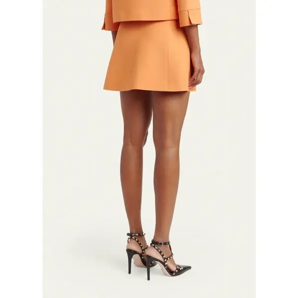 Valentino Garavani Virgin Wool Mini Skirt