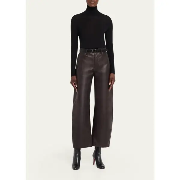 NILI LOTAN Larkin Merino Wool Turtleneck Sweater