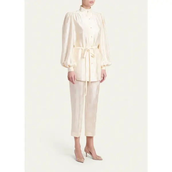 Valentino Garavani Silk Button-up Blouse