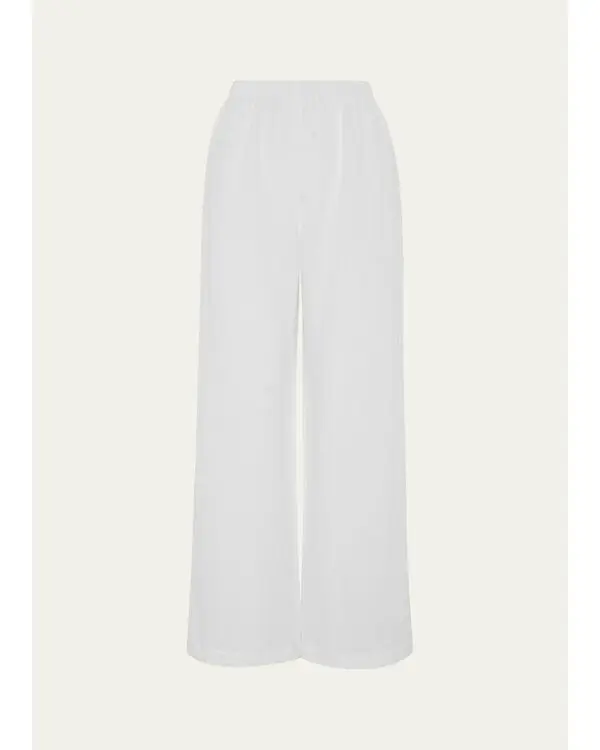 Eskandar Lightweight Linen Trousers