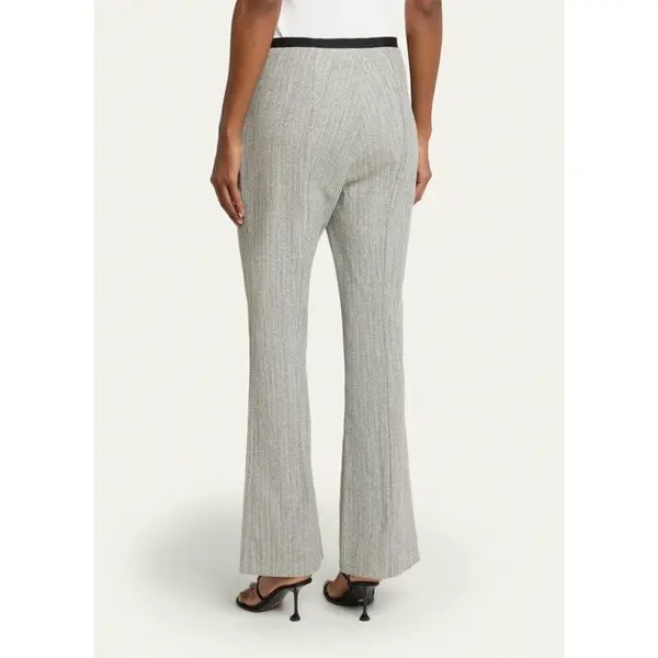 Proenza Schouler Lorenza Static Suiting Flare Pants