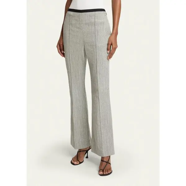 Proenza Schouler Lorenza Static Suiting Flare Pants