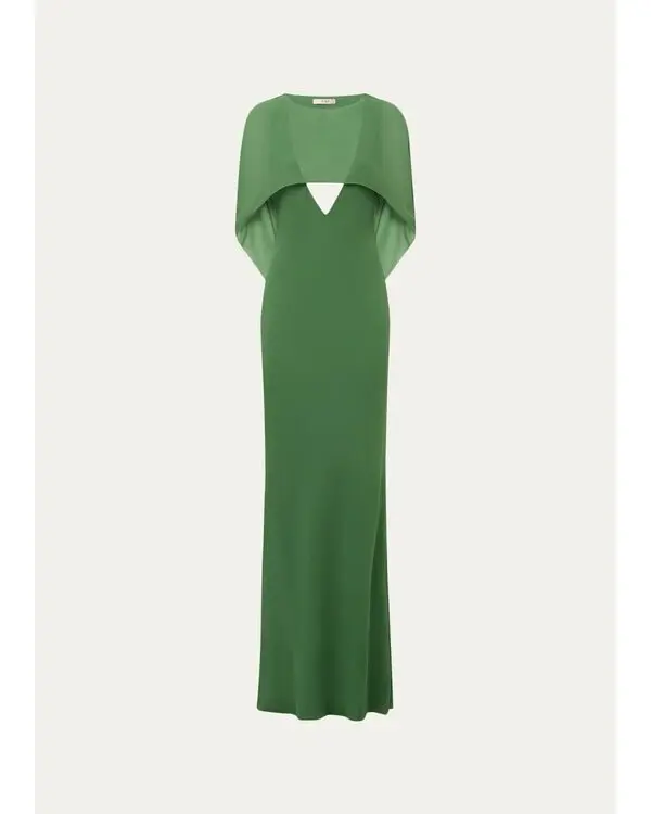 ET OCHS Reese Draped Cutout Mermaid Gown