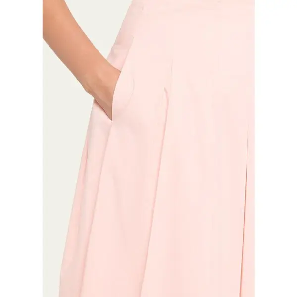 Simkhai Elora Poplin Midi Skirt