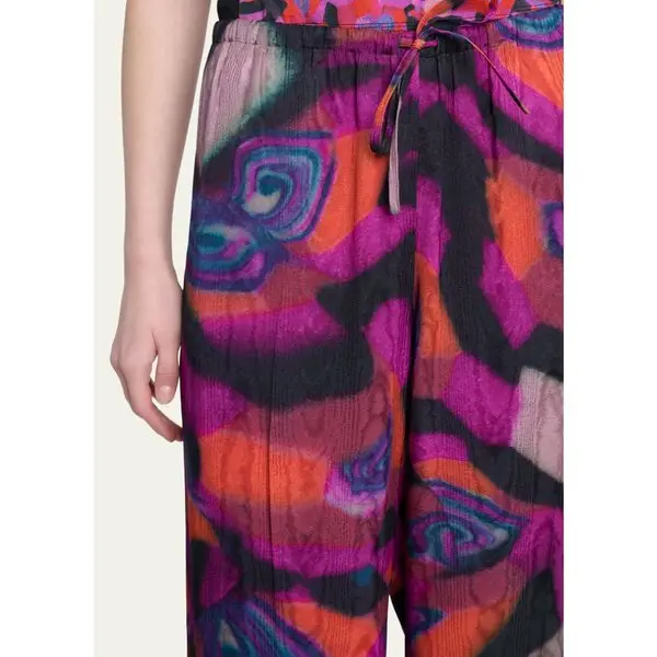 Dries Van Noten Puvis Long Drawstring Pants