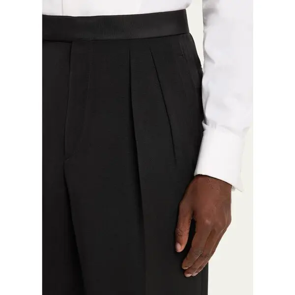 TOM FORD Straight-leg Double-pleated Trousers