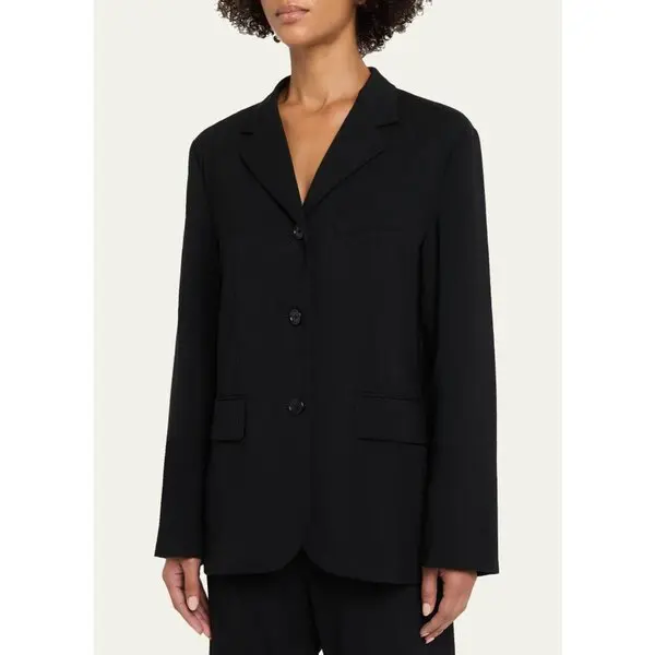 6397 Relaxed Wool Sporting Coat