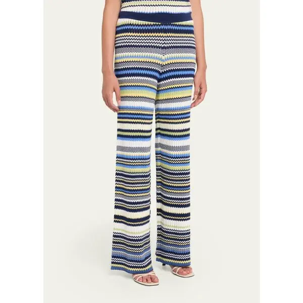 Simkhai Farrah Striped Knit Pants