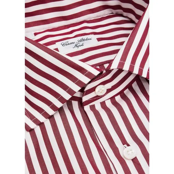 Cesare Attolini Striped Cotton Shirt