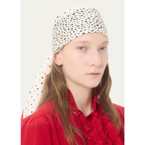 Valentino Garavani Little Stars Starry Silk Scarf