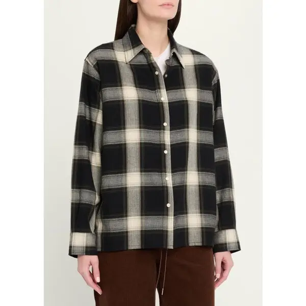Still Here Noon Plaid Flannel Shirt