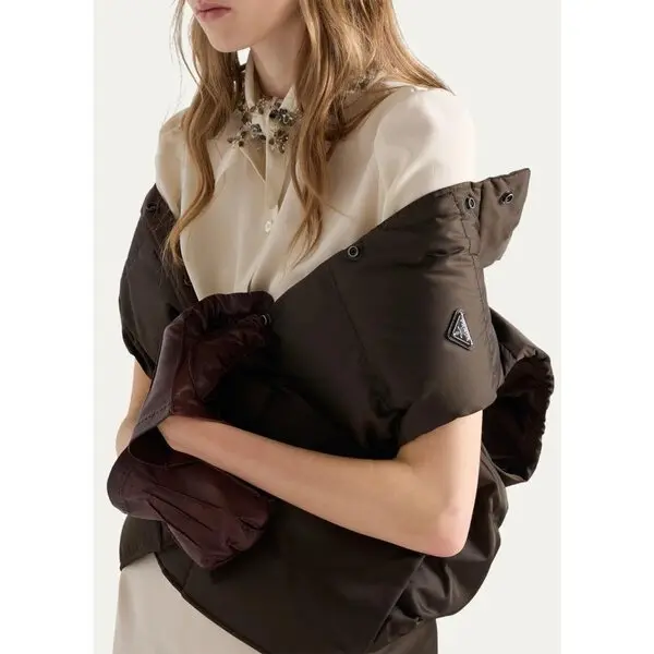Prada Flap-pocket Quilted Vest