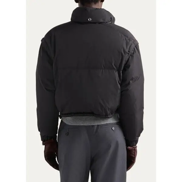 Prada Re-nylon Crop Down Jacket