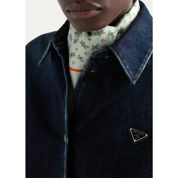Prada Cotton Cropped Shirt