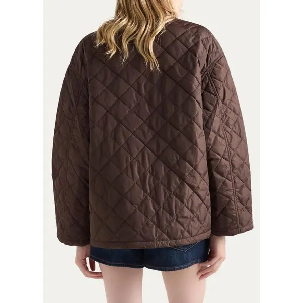 Prada Quilted Nylon Jacket - Cocoa