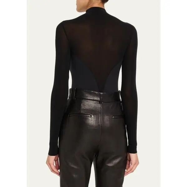 Wolford Corset-effect Long-sleeve Bodysuit