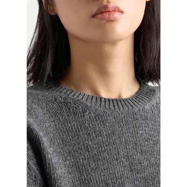 Prada Contrast-cuff Cashmere-wool Sweater
