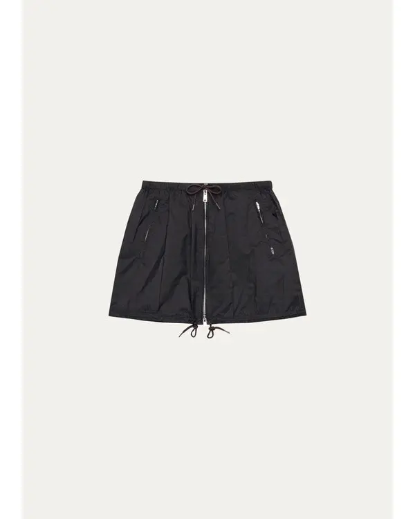 Prada A-line Mini Skirt