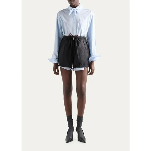 Prada A-line Mini Skirt