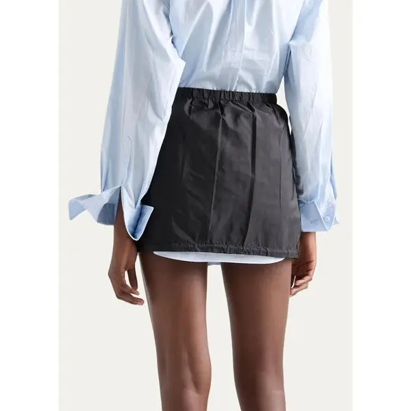 Prada A-line Mini Skirt