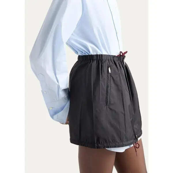 Prada A-line Mini Skirt