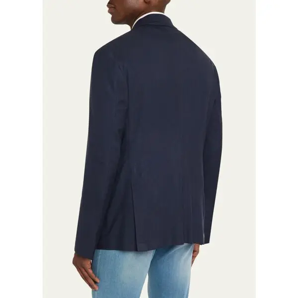 Kiton Washed Cashmere Single-breasted Jacket