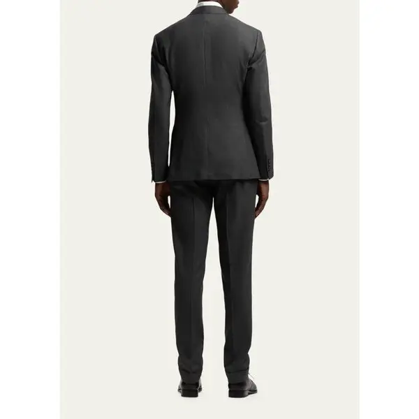 Ralph Lauren Purple Label Kent Hand-tailored Wool Birdseye Suit