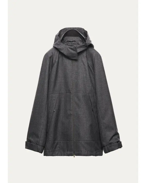 Prada Straight Fit Wool Jacket