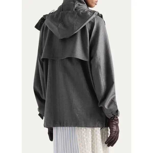 Prada Straight Fit Wool Jacket