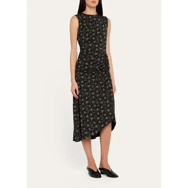 Veronica Beard Theodora Sleeveless Midi Dress