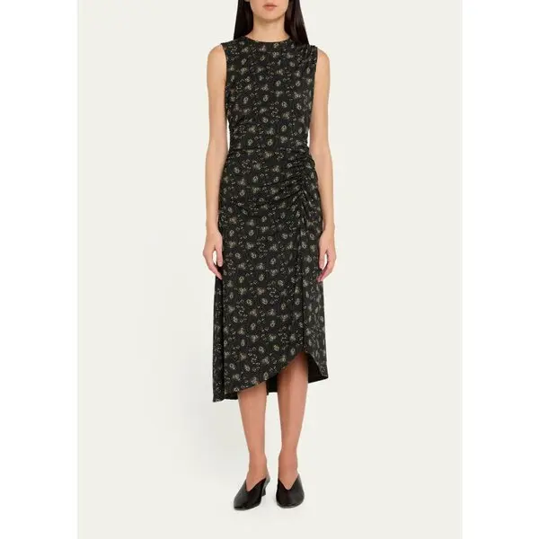 Veronica Beard Theodora Sleeveless Midi Dress