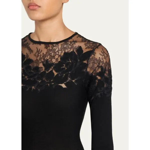 Ulla Johnson Clece Long-sleeve Lace Dress