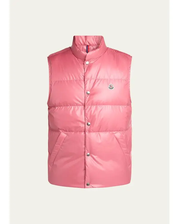 Moncler Restigo Snap-front Quilted Vest