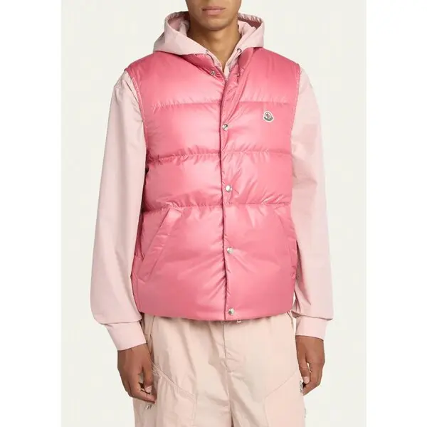 Moncler Restigo Snap-front Quilted Vest