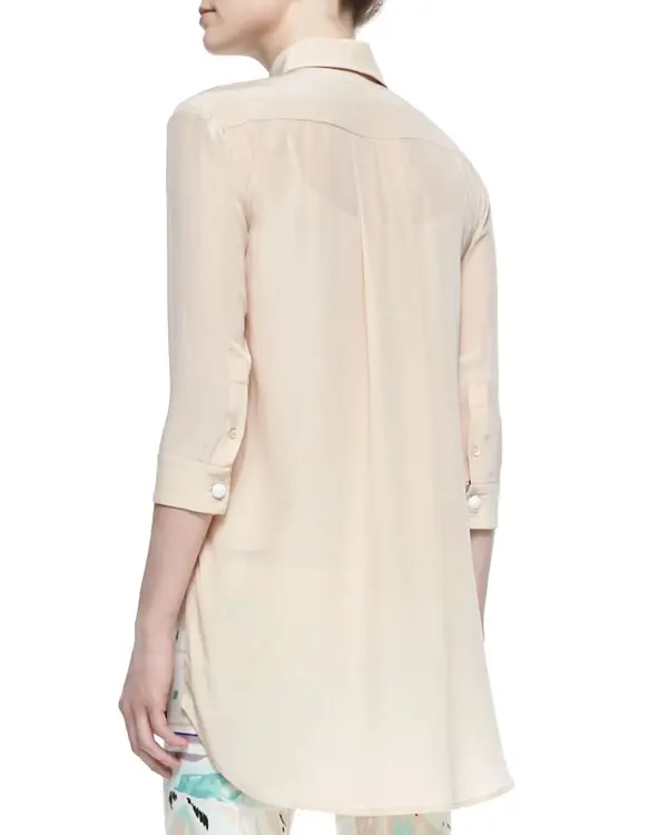 LoveShackFancy Tarragon Broderie Anglaise Midi Dress