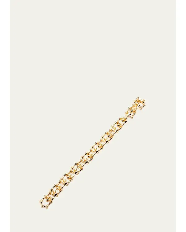 Eddie Borgo Bambu Link Bracelet - Gold