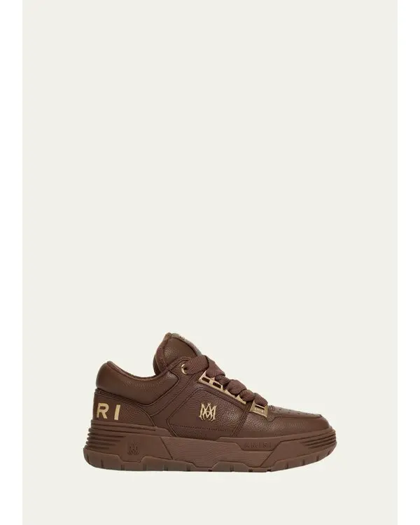 Amiri Chrome Ma-1 Leather Low-top Sneakers