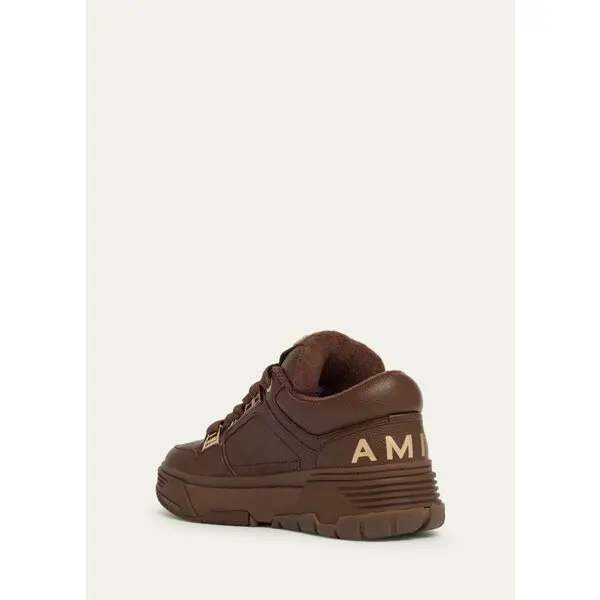 Amiri Chrome Ma-1 Leather Low-top Sneakers